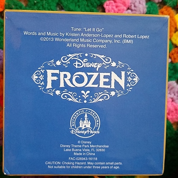 Disney | Accessories | Disney Parks Frozen Bundle Music Box Backpack ...
